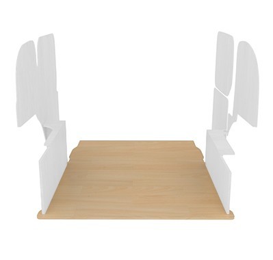 Plancher en contreplaqué brut pour fourgon. Épaisseur de 15mm.